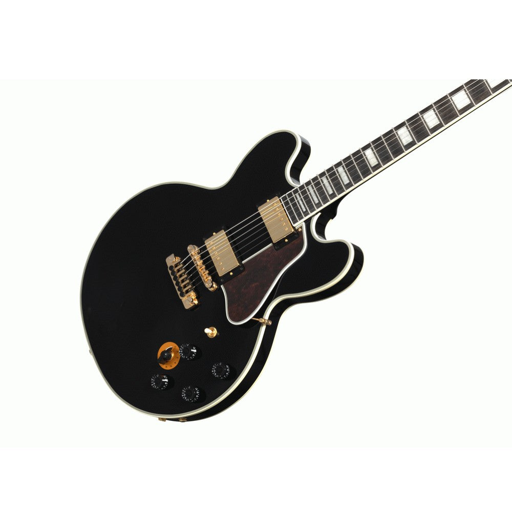 EPIPHONE B.B. KING LUCILLE IN EPILITE CASE - EBONY | Guitar Factory Penrith